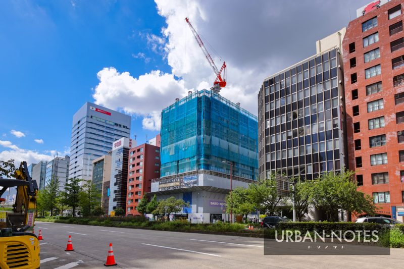 【栄】ザ･ファインタワー久屋大通の建設状況 2022年9月 | URBAN NOTES -トシノヲト-