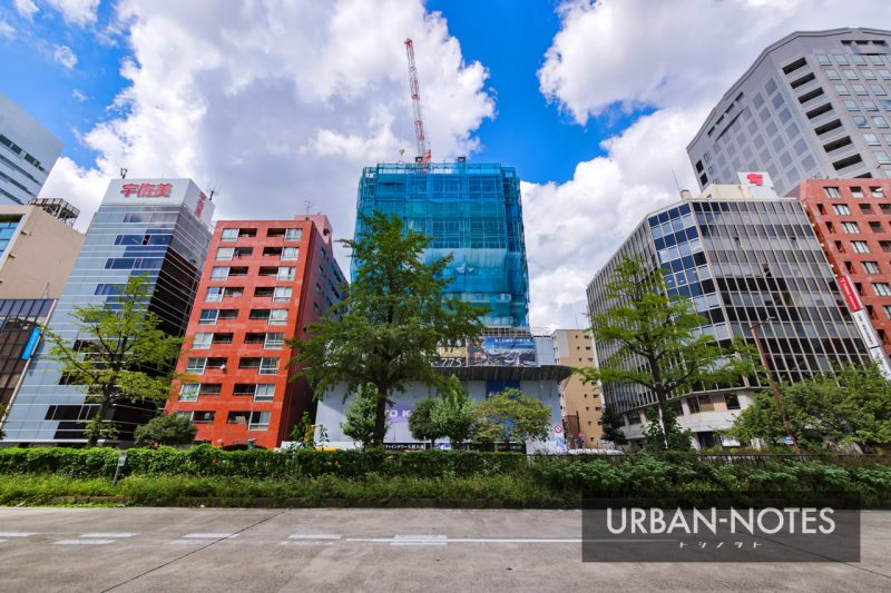 【栄】ザ･ファインタワー久屋大通の建設状況 2022年9月 | URBAN NOTES -トシノヲト-