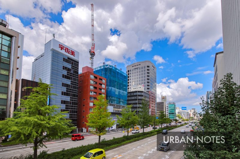 【栄】ザ･ファインタワー久屋大通の建設状況 2022年9月 | URBAN NOTES -トシノヲト-
