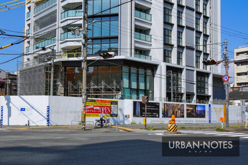 【弁天町】ザ･ファインタワー ウエストコーストの建設状況 2022年10月 | URBAN NOTES -トシノヲト-