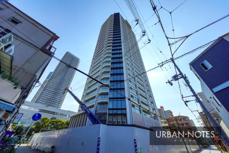 【弁天町】ザ･ファインタワー ウエストコーストの建設状況 2022年10月 | URBAN NOTES -トシノヲト-