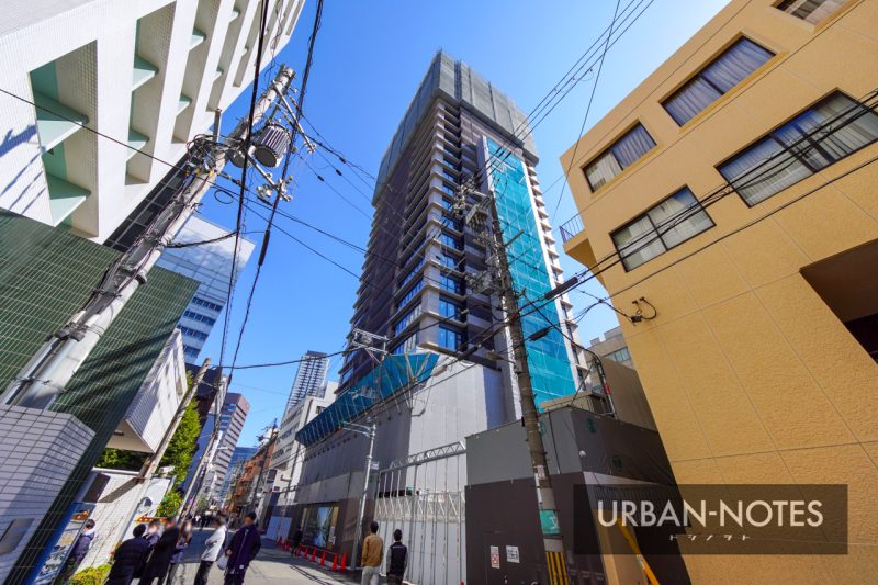 【肥後橋】ザ･ファインタワー大阪肥後橋の建設状況 2023年3月 | URBAN NOTES -トシノヲト-