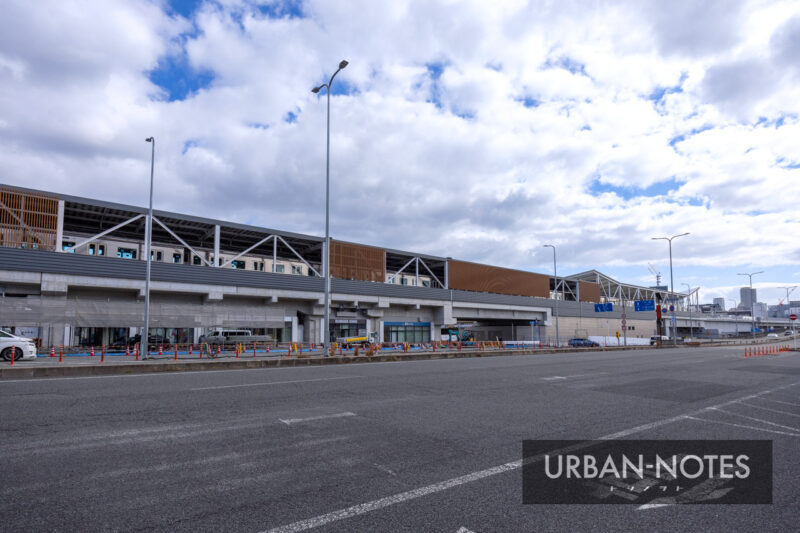 【箕面市】北大阪急行電鉄 箕面萱野駅の建設状況 2024年2月 | URBAN NOTES -トシノヲト-