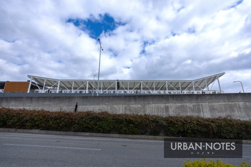 【箕面市】北大阪急行電鉄 箕面萱野駅の建設状況 2024年2月 | URBAN NOTES -トシノヲト-
