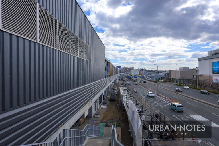 【箕面市】北大阪急行電鉄 箕面萱野駅の建設状況 2024年2月 | URBAN NOTES -トシノヲト-