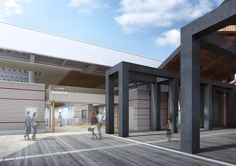 【箕面市】北大阪急行電鉄 箕面萱野駅の建設状況 2024年2月 | URBAN NOTES -トシノヲト-