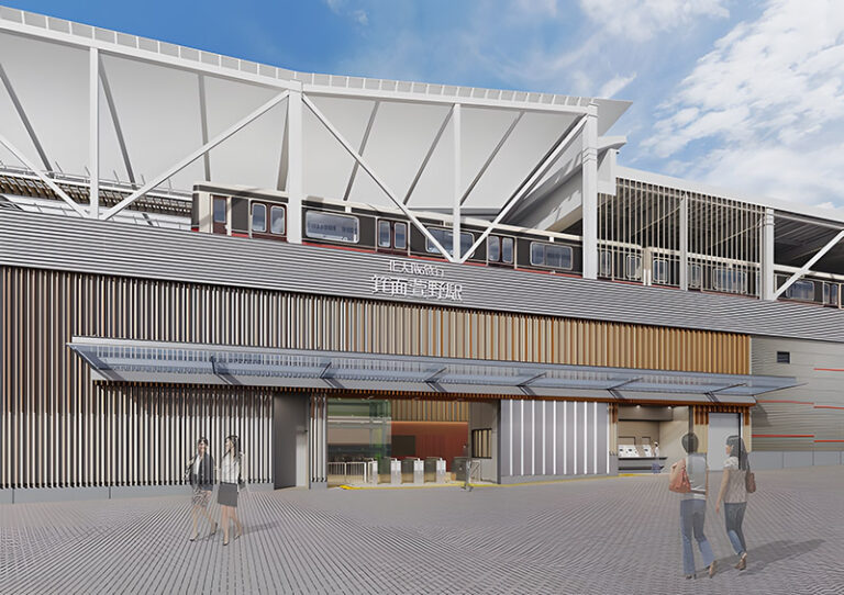 【箕面市】北大阪急行電鉄 箕面萱野駅の建設状況 2024年2月 | URBAN NOTES -トシノヲト-